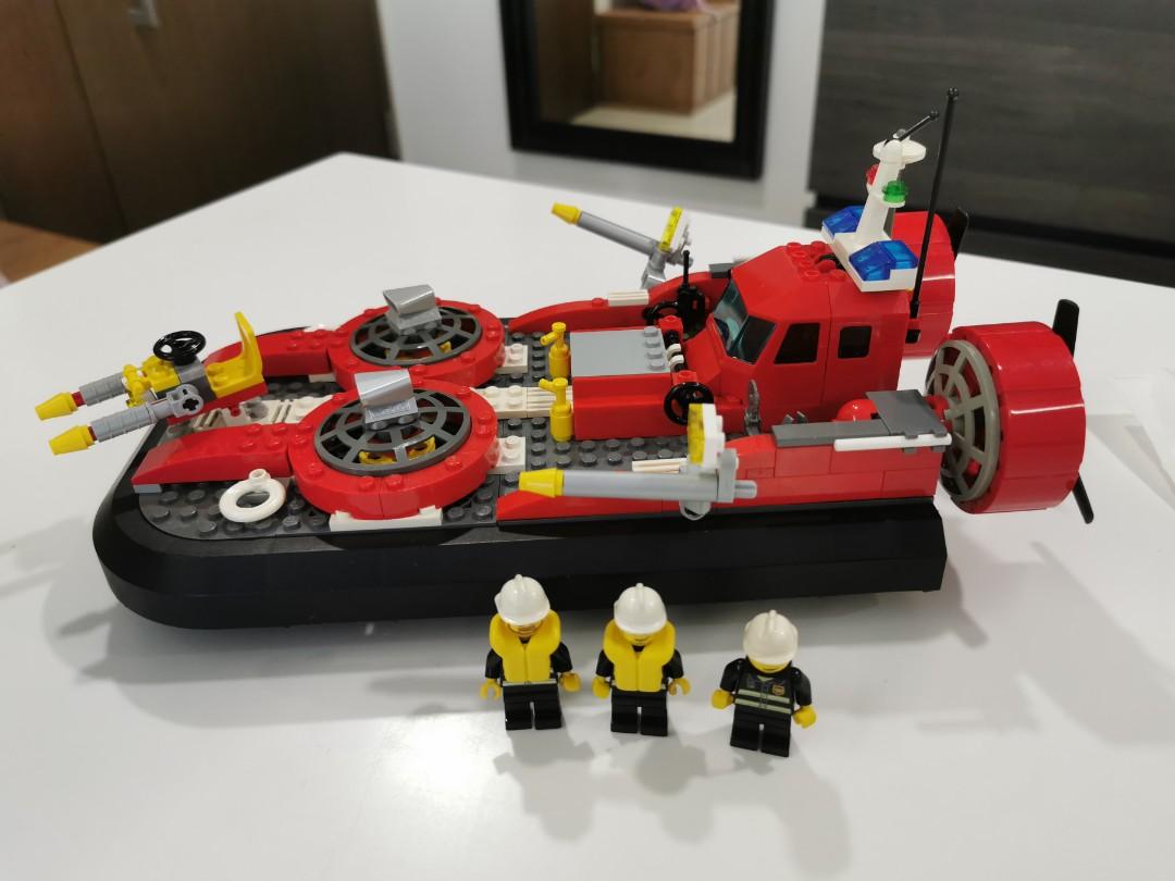 Lego City 7944 Fire Hovercraft, Hobbies & Toys, Toys & Games on Carousell
