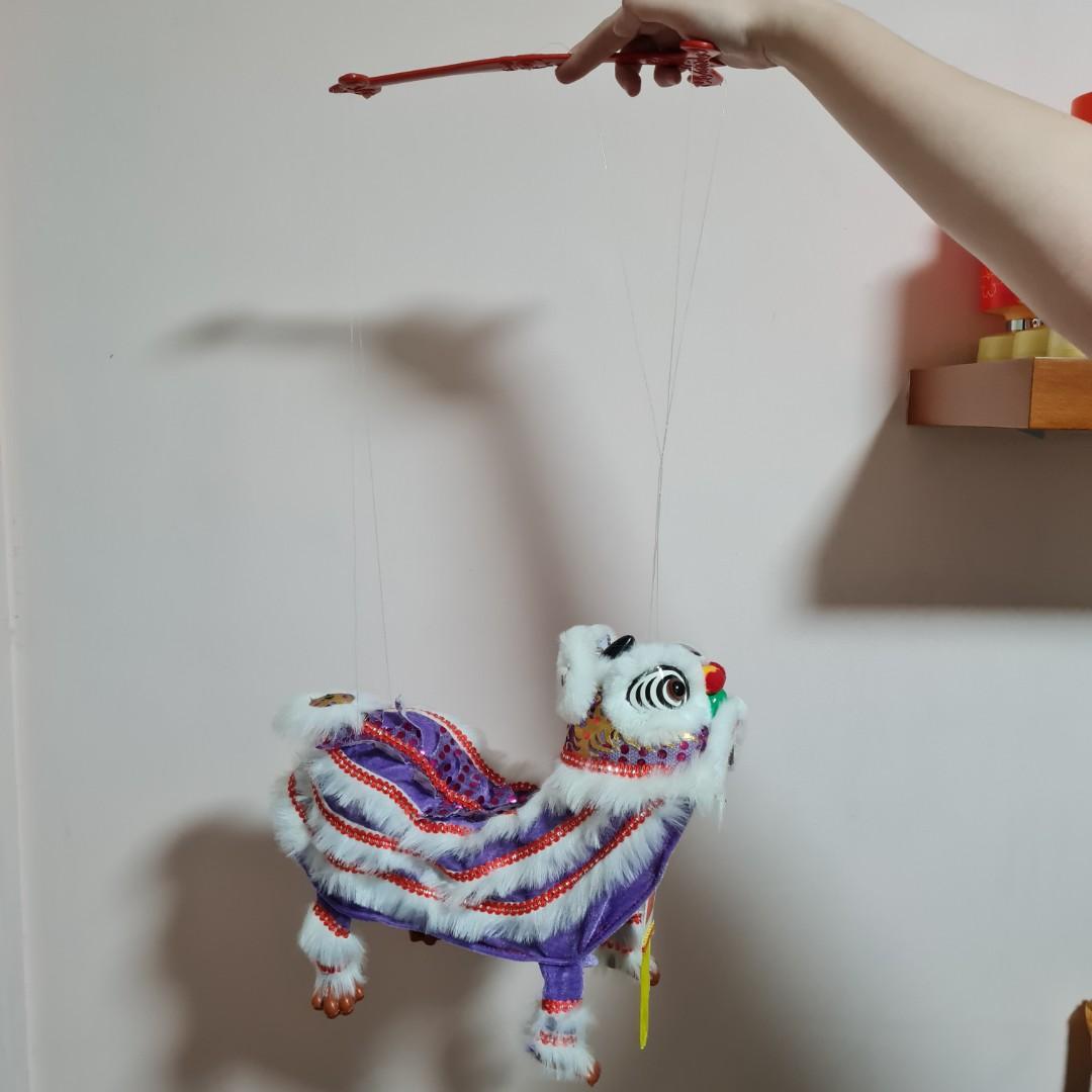 Lion Dance Puppet, Hobbies & Toys, Toys & Games on Carousell