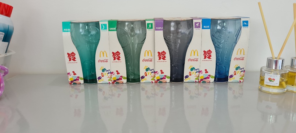Macdonald Olympics Cups (4 in a set), Furniture & Home Living ...