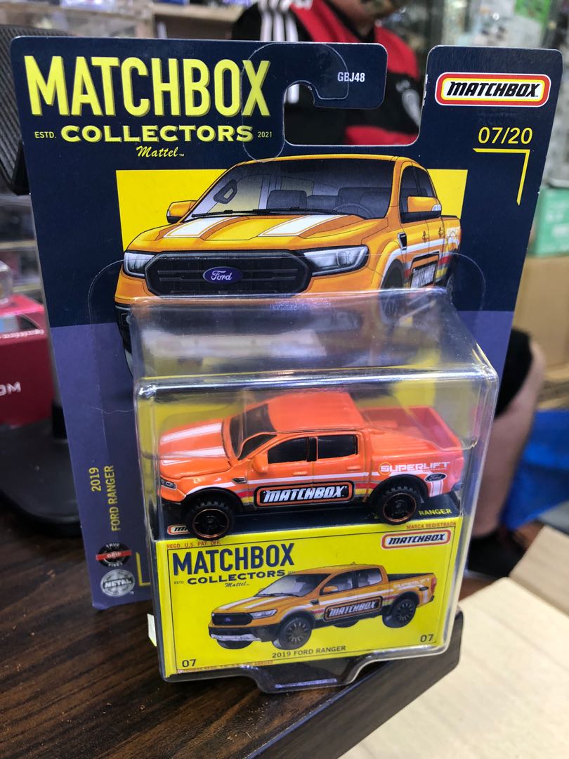 Matchbox collectors #07 2019 Ford Ranger, 興趣及遊戲, 玩具 & 遊戲類 - Carousell