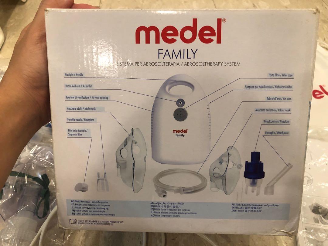 Medel Nebuliser, Family Model, Health & Nutrition, Assistive ...