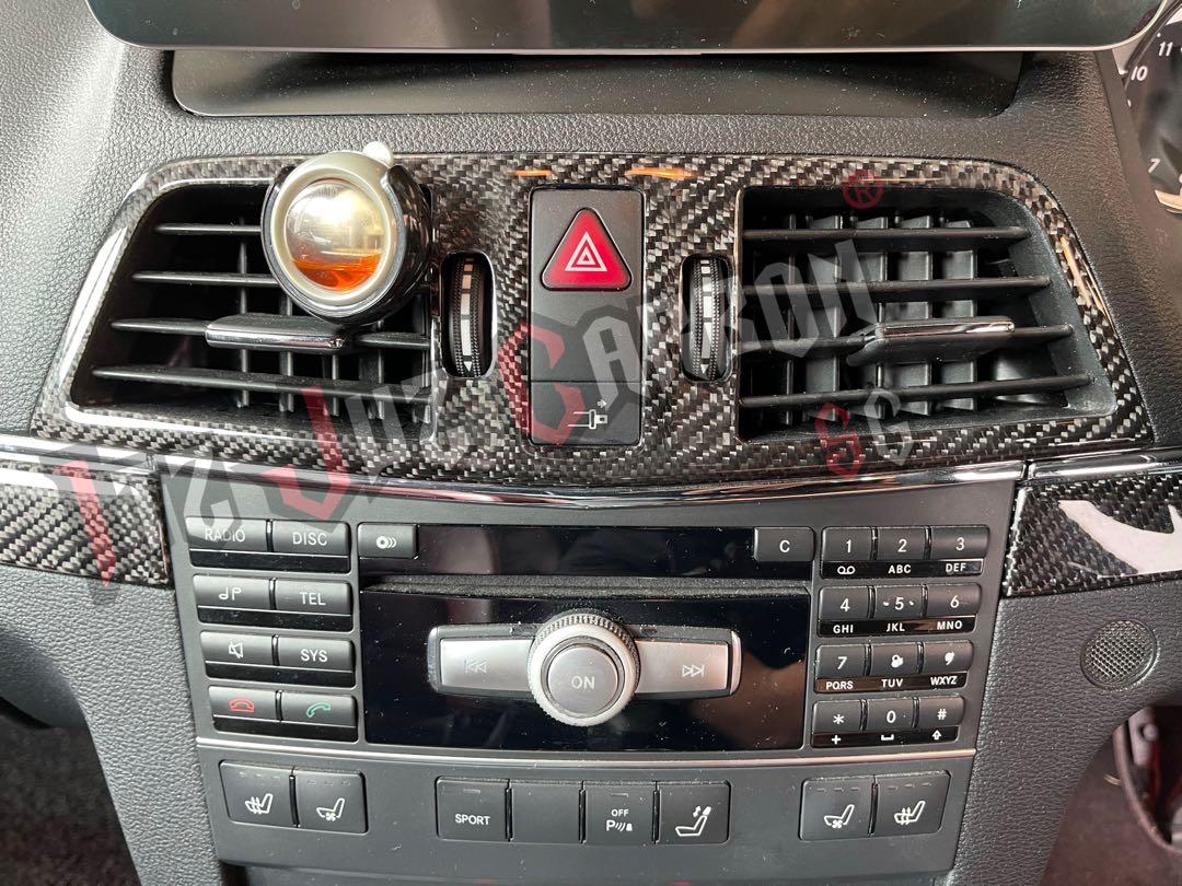 Mercedes W207 Cabriolet Carbon fiber interior trim set, Car Accessories ...