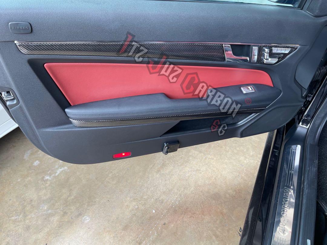 Mercedes W207 Cabriolet Carbon fiber interior trim set, Car Accessories ...