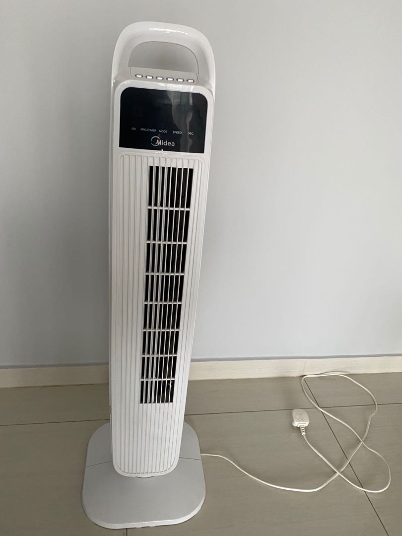 Midea Tower Fan, Furniture & Home Living, Lighting & Fans, Fans on ...