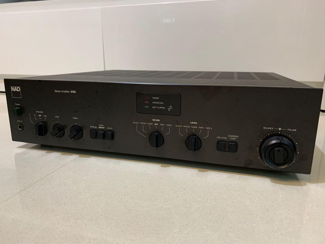 NAD Stereo amplifier 3155 made in Japan, Audio, Soundbars, Speakers ...