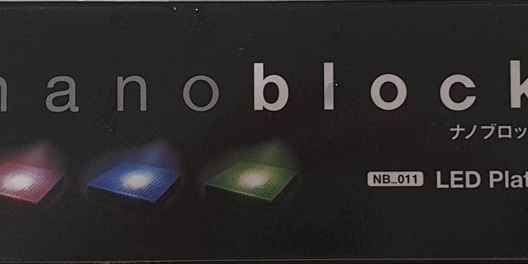 NANOBLOCK (LED Plate), Hobbies & Toys, Toys & Games on Carousell