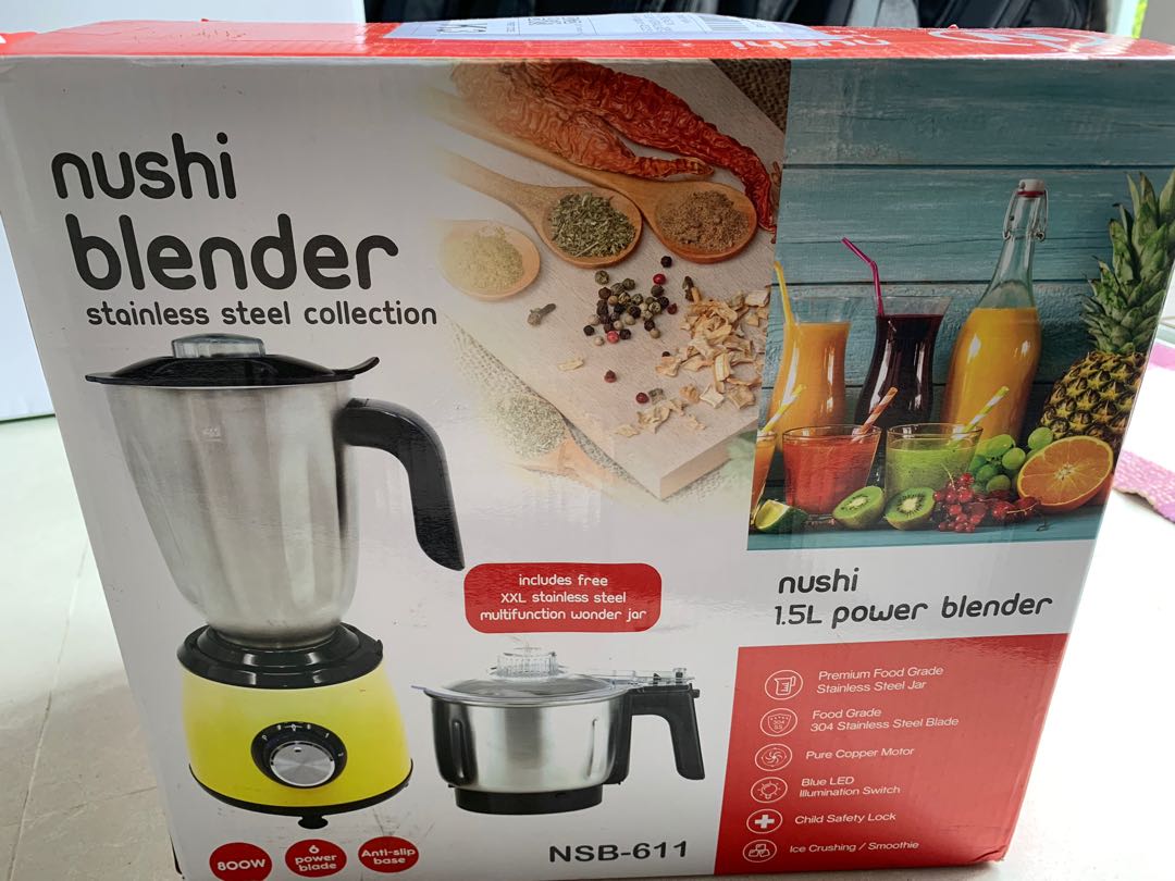 Nushi blender, TV & Home Appliances, Kitchen Appliances, Juicers ...
