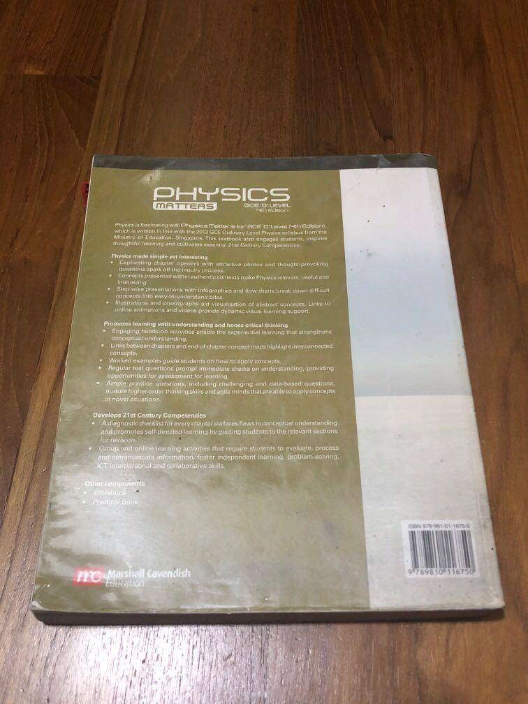 o level pure physics textbook + structured questions workout assessment ...