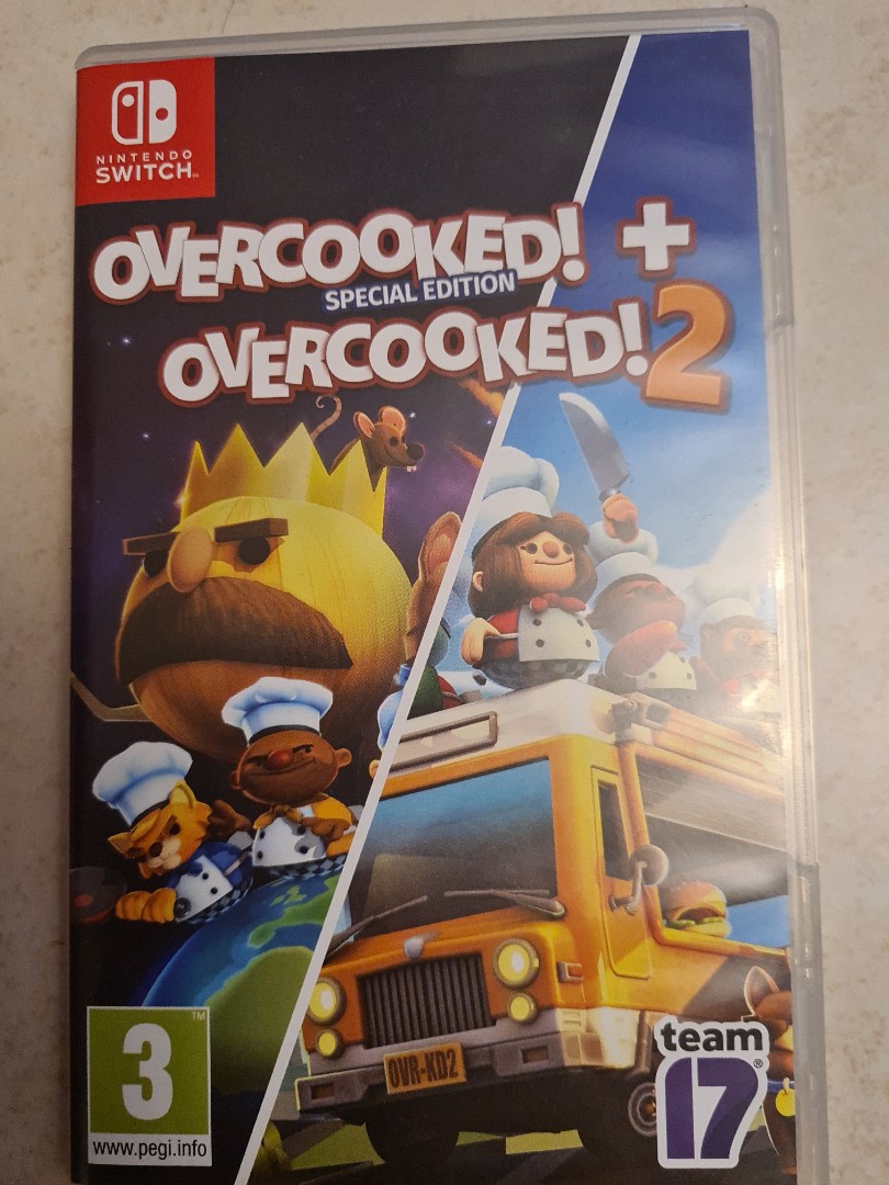 Overcooked 2, Video Gaming, Video Games, Nintendo on Carousell