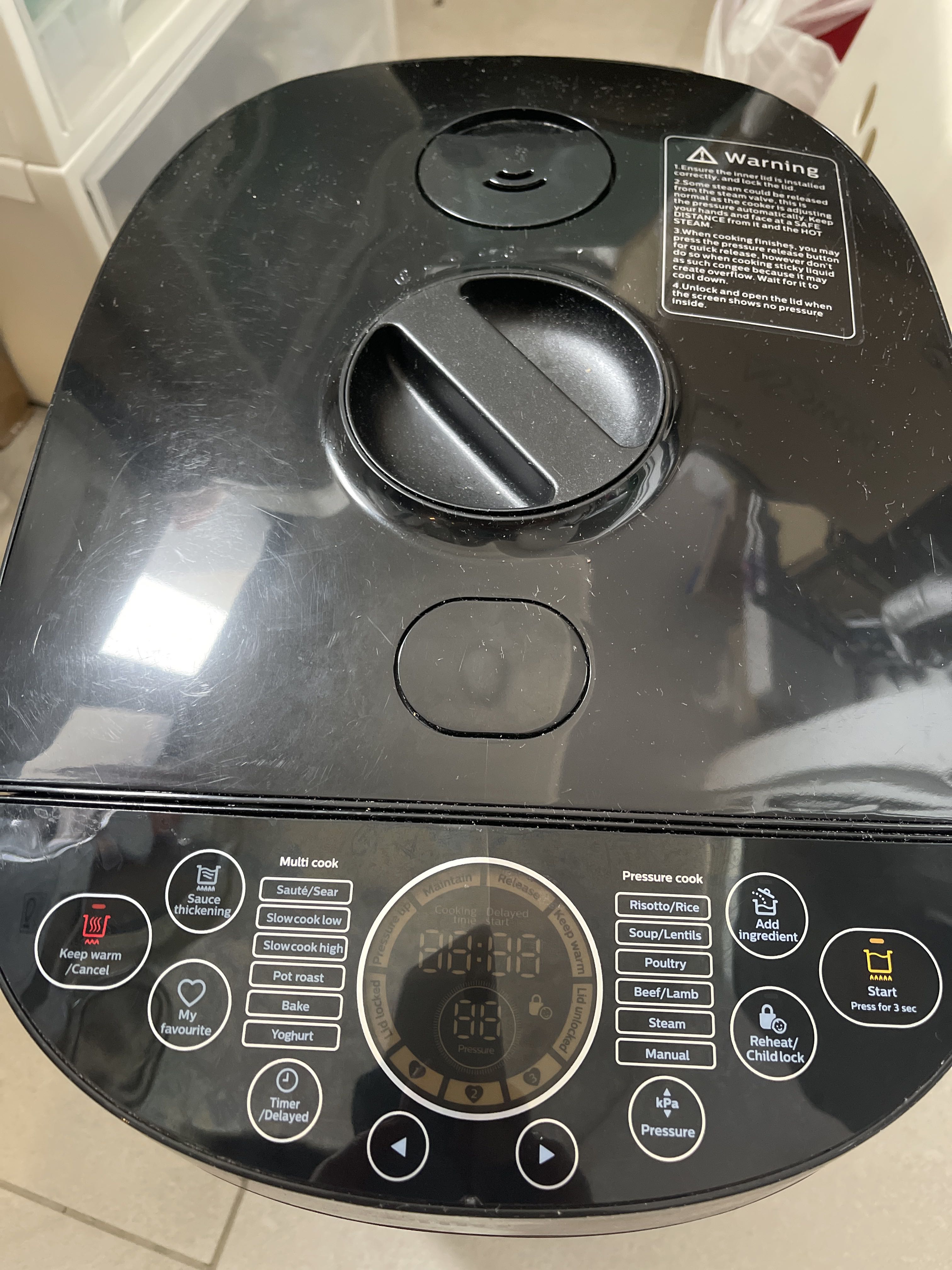 Philips HD2145 pressure cooker, TV & Home Appliances, Kitchen ...