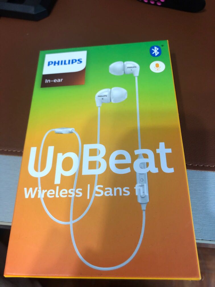 Philips wireless earphones, Audio, Headphones & Headsets on Carousell