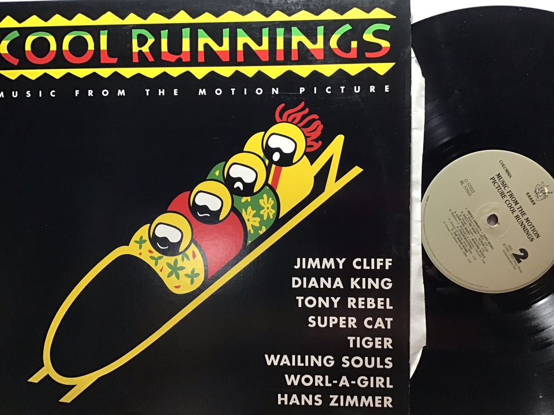 LP Cool Runnings OST- Jimmy Cliff Diana King OOP 1993 VINTAGE VINYL ...