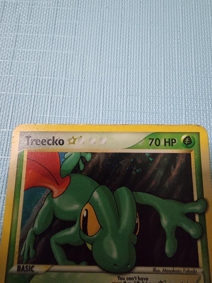 Pokemon Treecko Gold Star, Hobbies & Toys, Toys & Games on Carousell