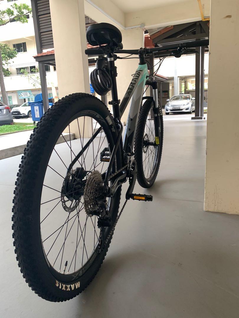 Polygon XTRADA 5 Hardtail Mountain Bike Green Grey 27.5” Small 2021 ...