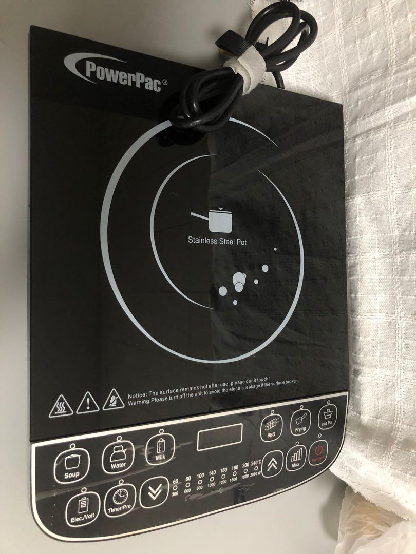 PowerPac Induction Cooker, TV & Home Appliances, Kitchen Appliances, Cookers on Carousell