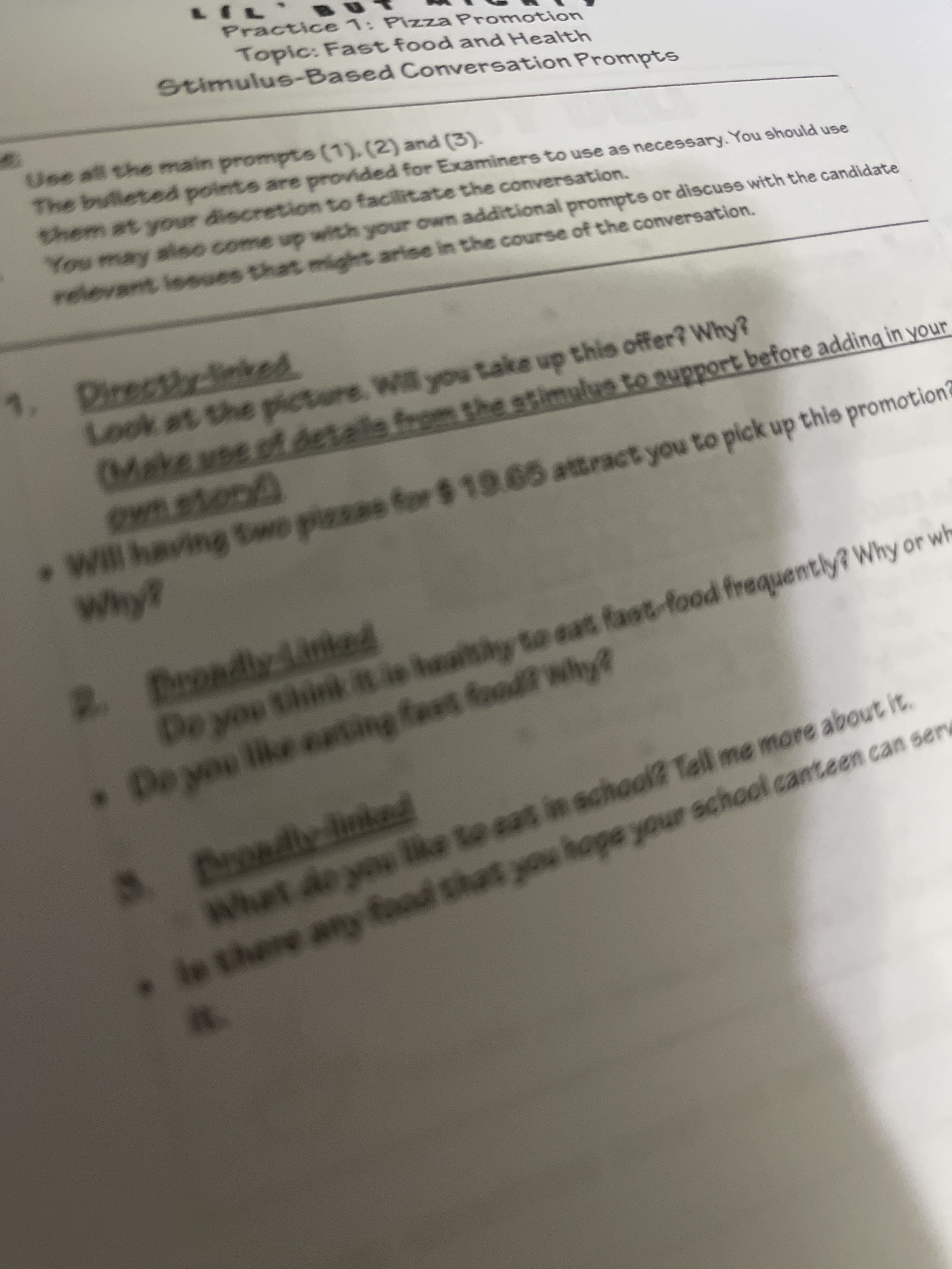 PSLE ENGLISH ORAL NOTES, Hobbies & Toys, Books & Magazines, Assessment ...