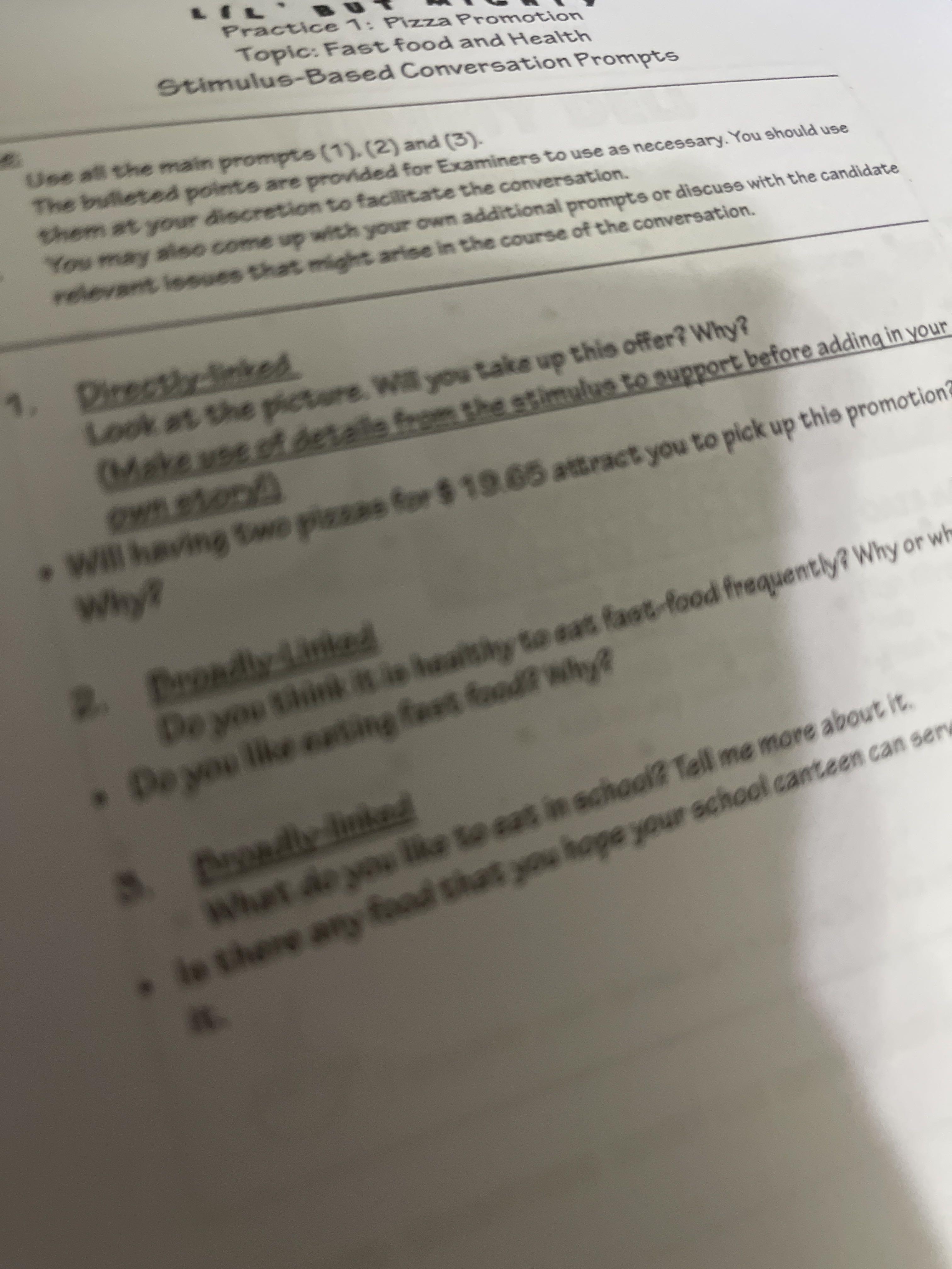 PSLE ENGLISH ORAL NOTES, Hobbies & Toys, Books & Magazines, Assessment ...