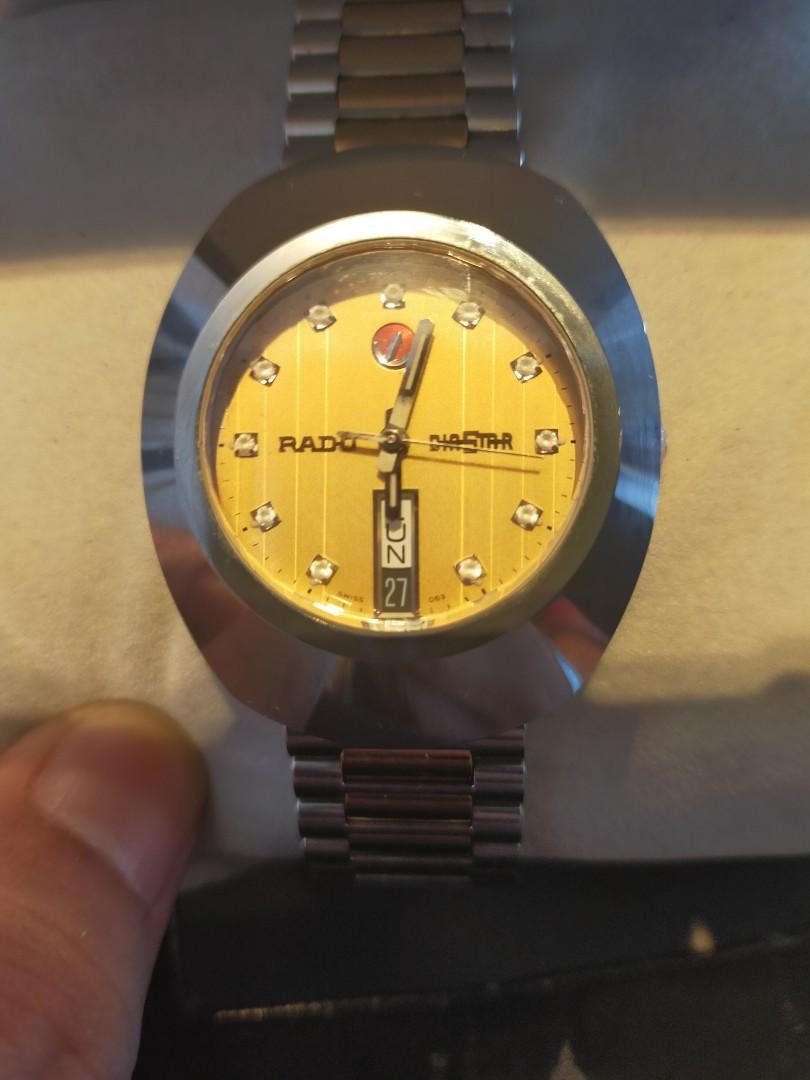 Rado Diastar Two tone swiss orig, Men's Fashion, Watches & Accessories ...