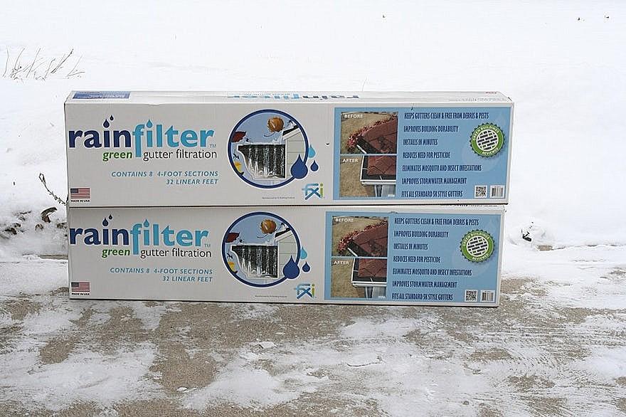 Rainfilter Green Gutter Filtration System, Furniture & Home Living ...