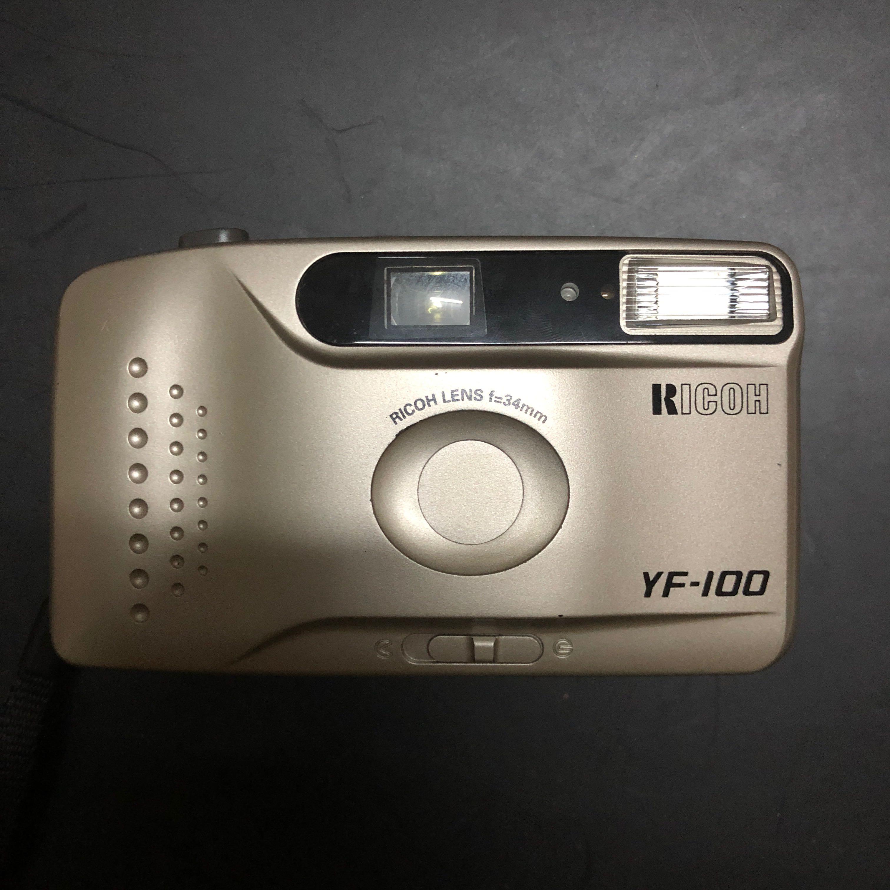 搬屋清貨 Ricoh YF-100 date 菲林相機 傻瓜機 有包裝, 攝影器材, 相機 on Carousell