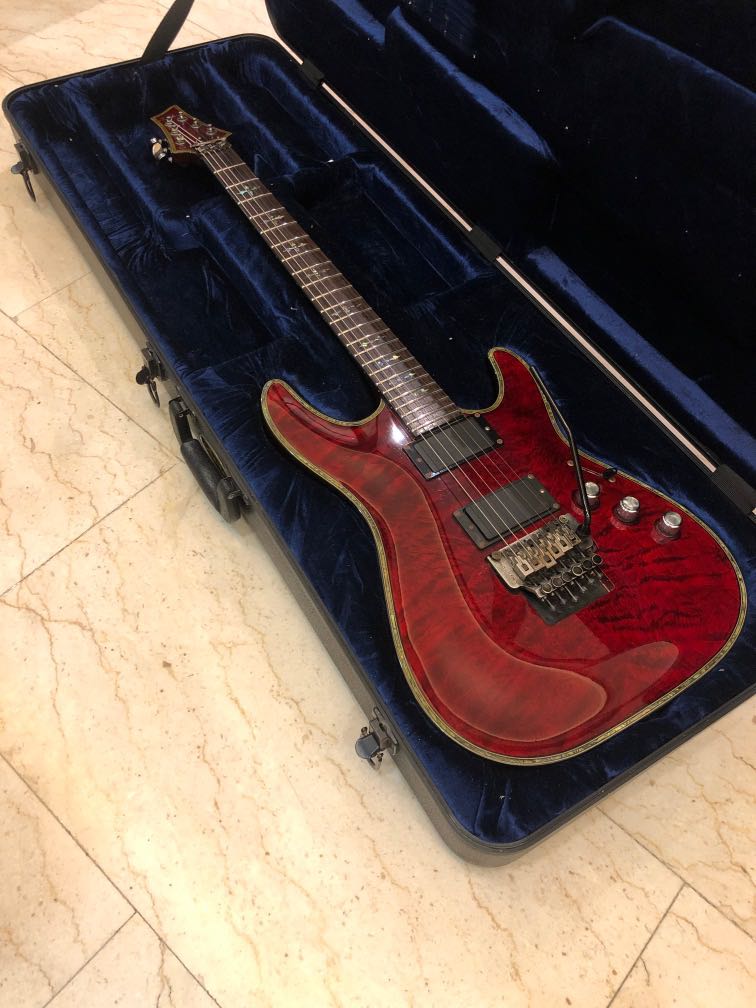 Schecter Hellraiser C1-FR, Hobbies & Toys, Music & Media, Musical ...