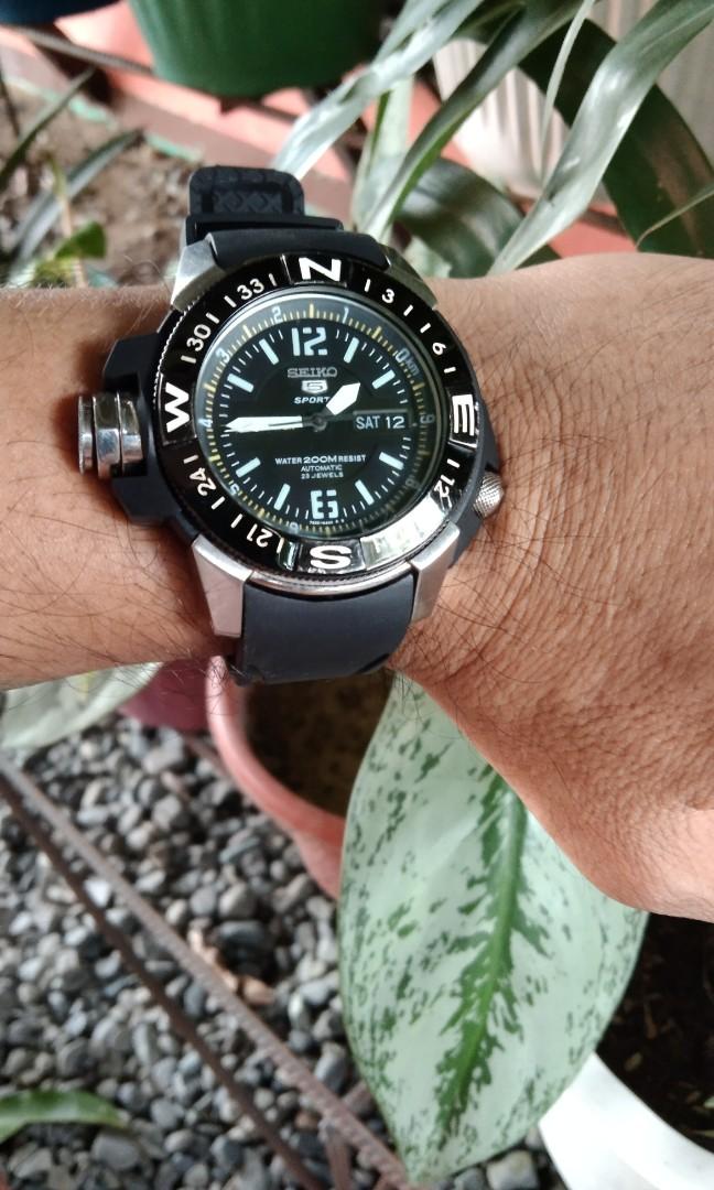 Seiko 5 map meter.., Men's Fashion, Watches & Accessories, Watches on ...