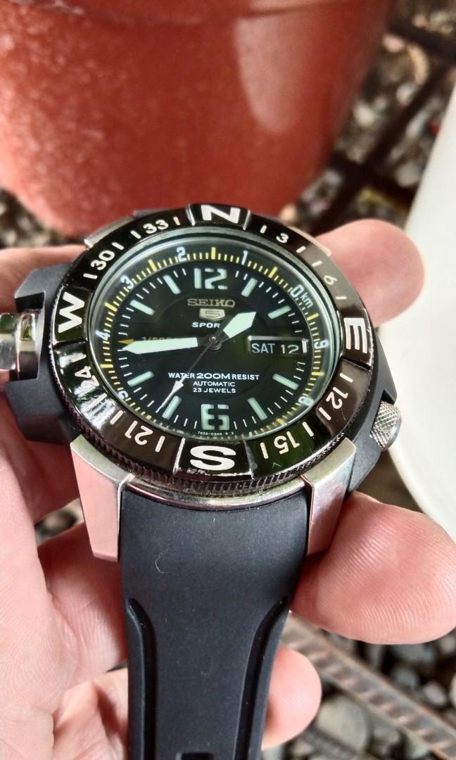 Seiko 5 map meter.., Men's Fashion, Watches & Accessories, Watches on ...