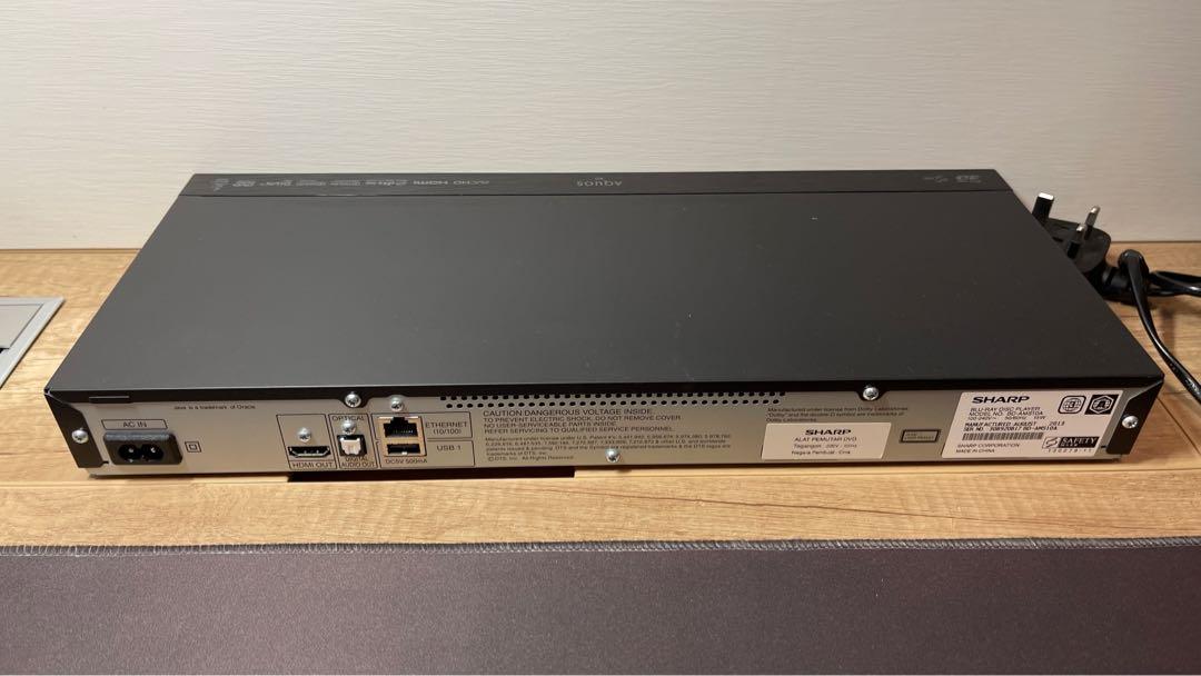 SHARP BD-AMS10 藍光機(含搖控), 家庭電器, 電視 & 其他娛樂, 藍光及播放器 - Carousell