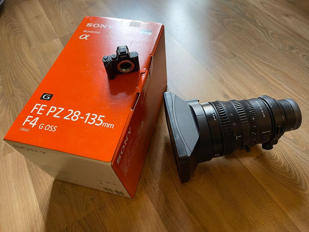 Sony FE PZ 28-135 mm F4 G OSS Lens, Photography, Lens & Kits on Carousell