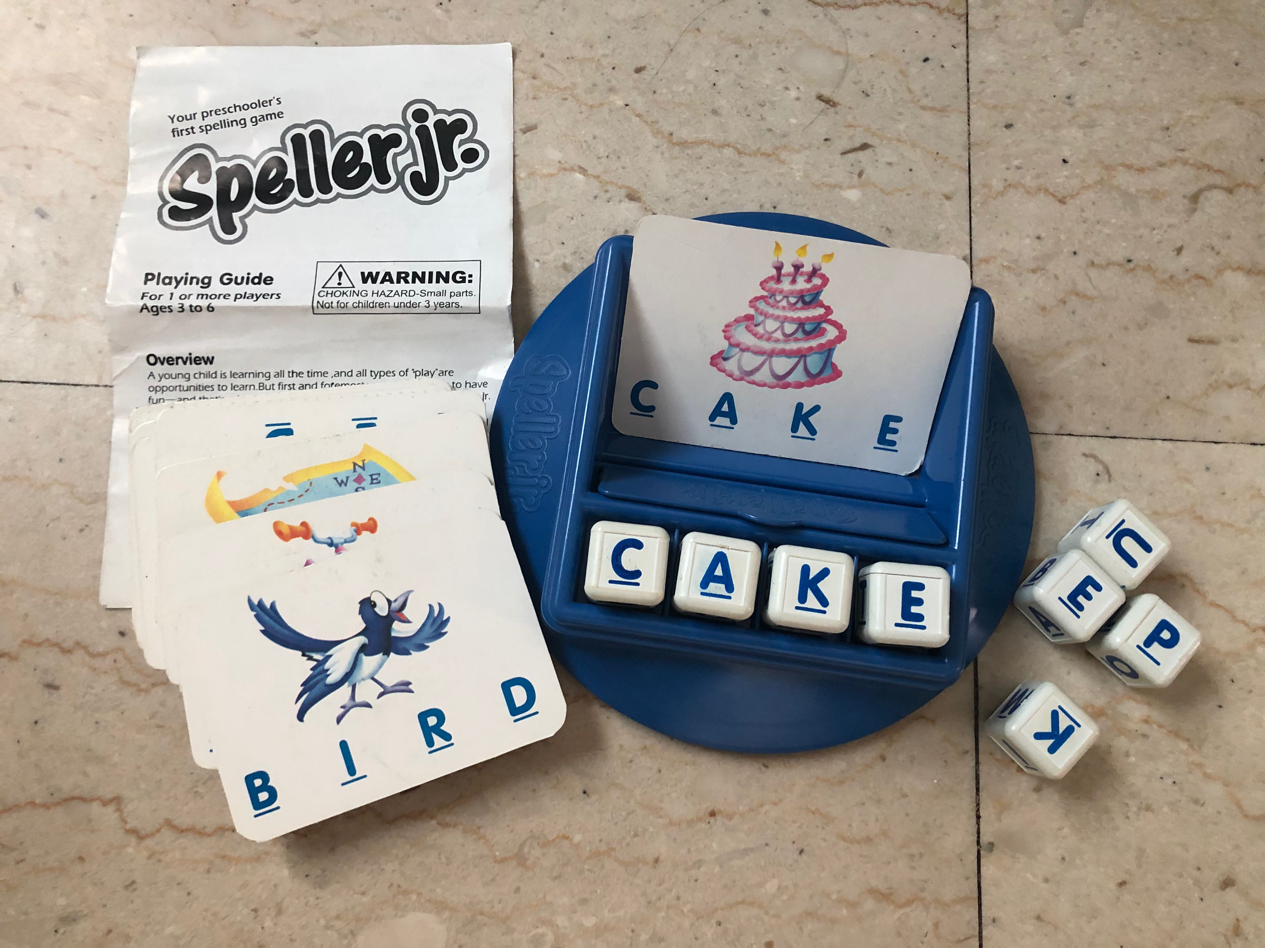 Speller JR. Spelling game, Hobbies & Toys, Toys & Games on Carousell