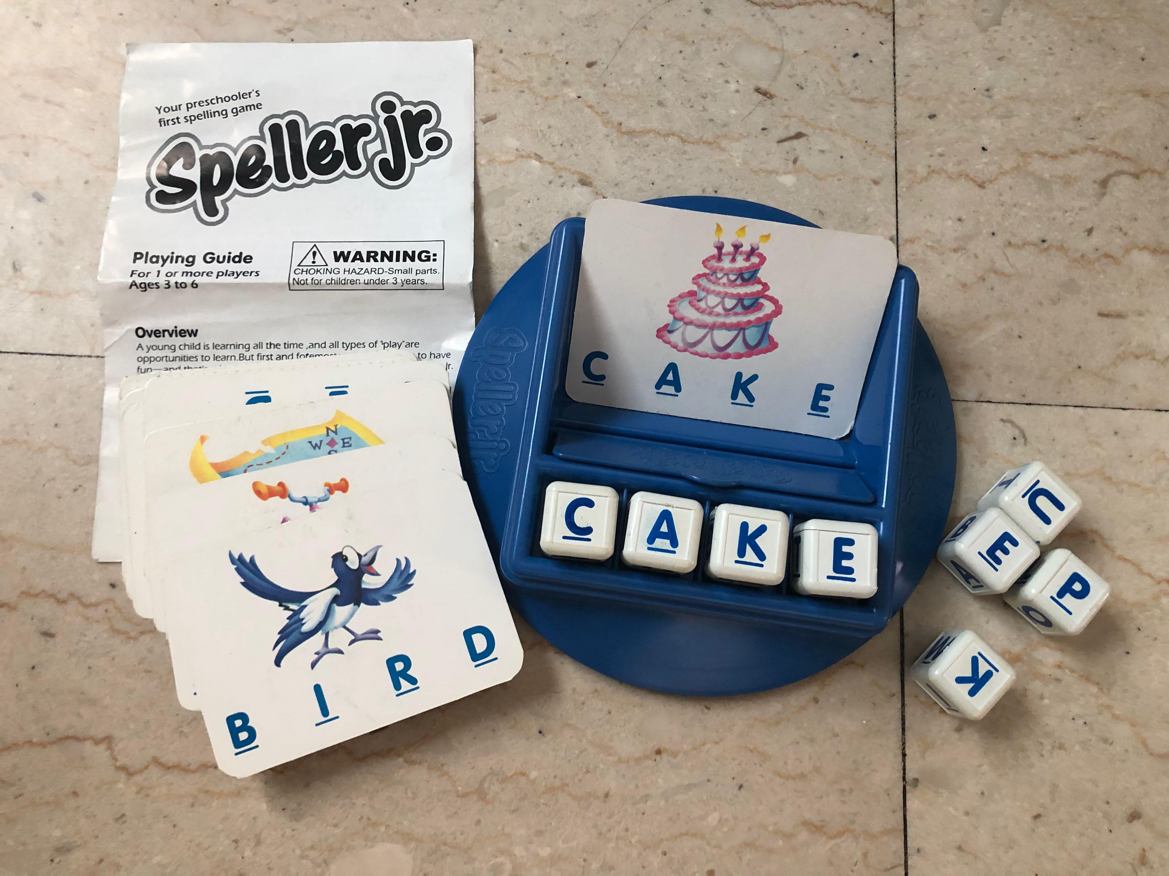 Speller JR. Spelling game, Hobbies & Toys, Toys & Games on Carousell