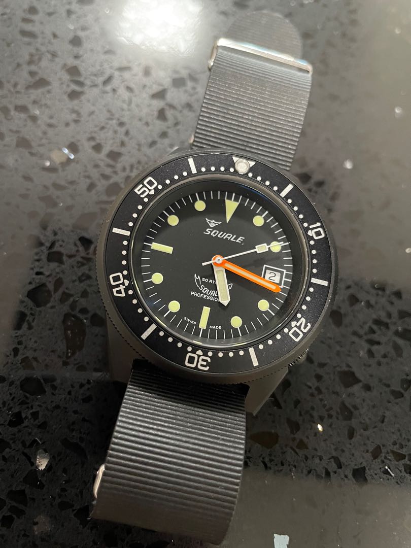 Squale 1521 PVD, Men's Fashion, Watches & Accessories, Watches on Carousell