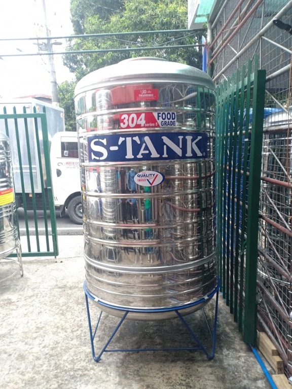 STANK Stainless Steel Storage Water Tank 1500L, Commercial & Industrial ...