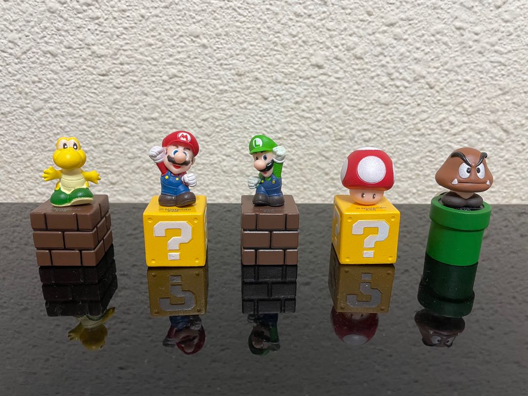 Super Mario magnets, Hobbies & Toys, Toys & Games on Carousell
