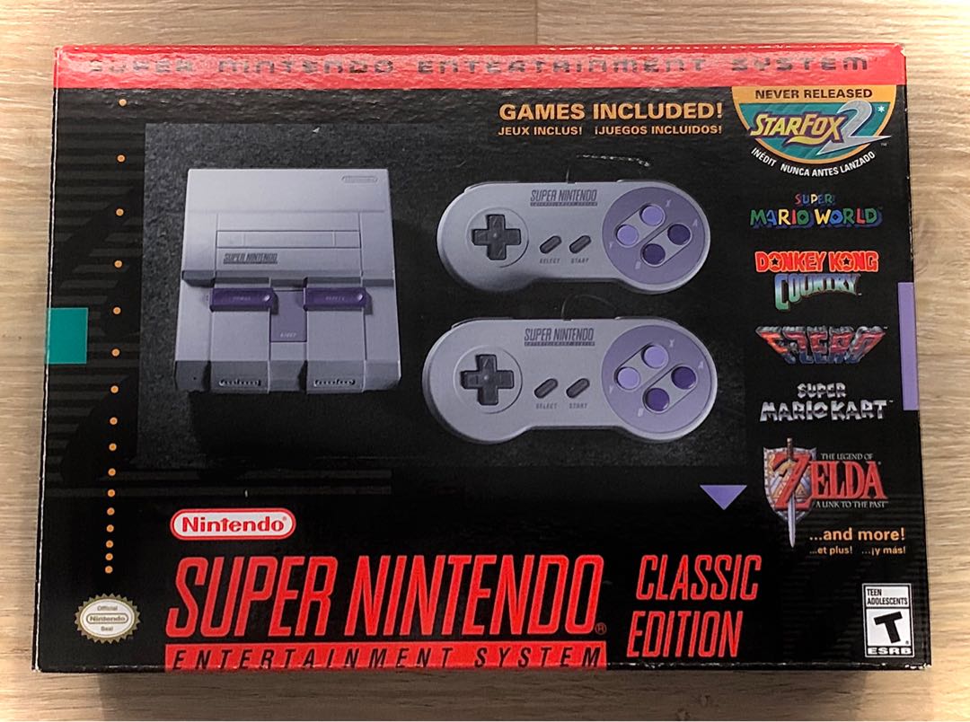 Super Nintendo (Classic Edition), Video Gaming, Video Game Consoles ...