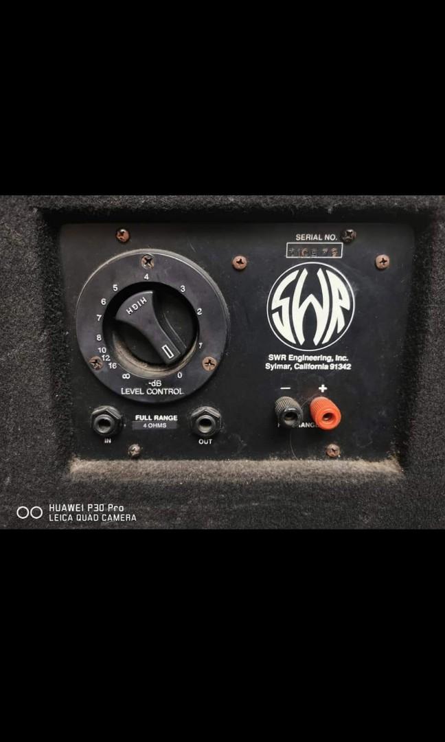 Swr triad speaker cab, Hobbies & Toys, Music & Media, Music Accessories ...