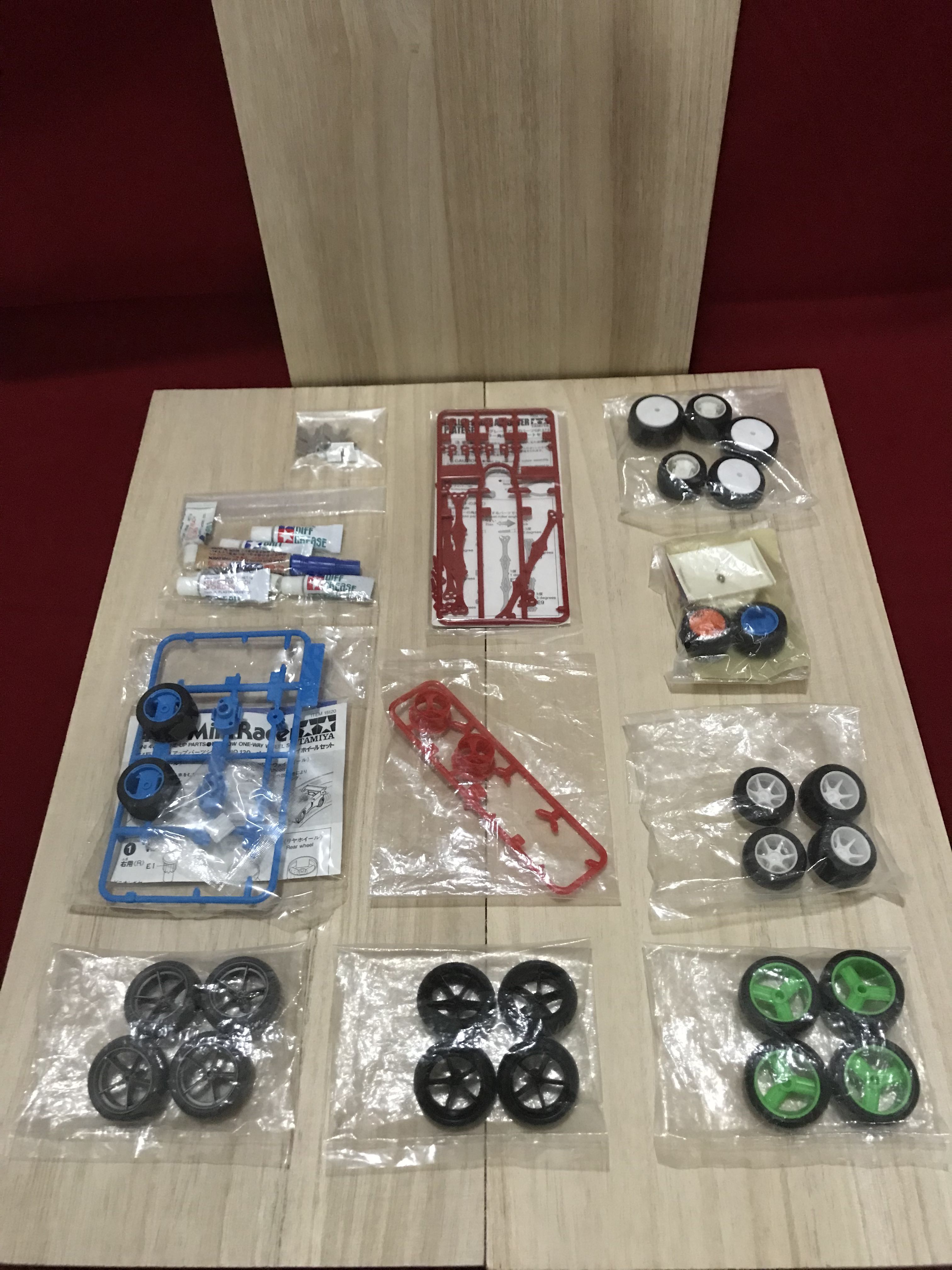 Tamiya mini 4wd, used set, Everything Else on Carousell