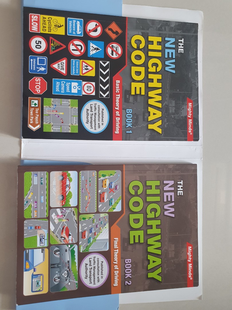 The New Highway Code Book 1 and Book 2 (10th Edition), Hobbies & Toys ...