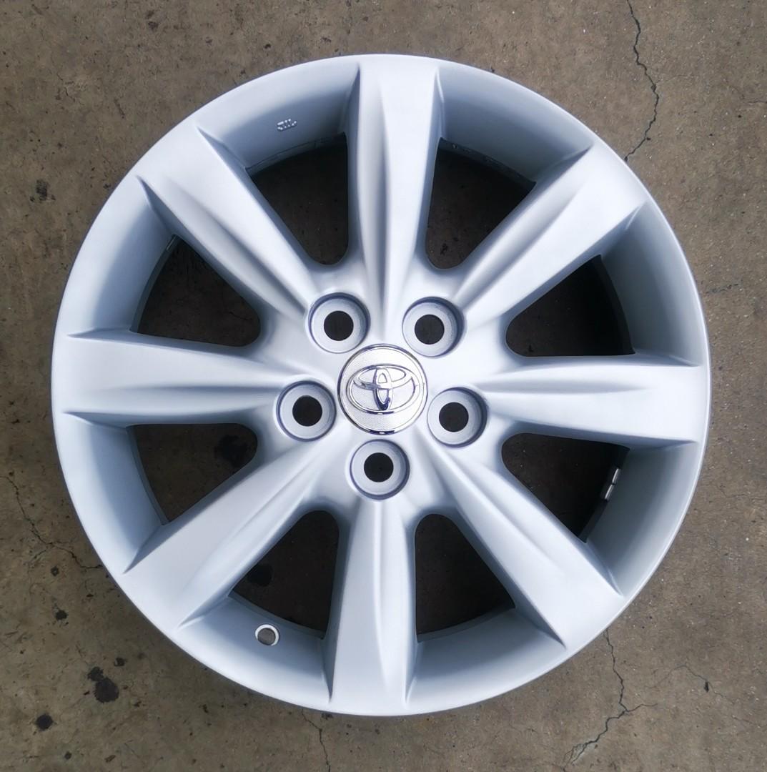 Used 15" Original Toyota Rims, Car Accessories, Tyres & Rims on Carousell