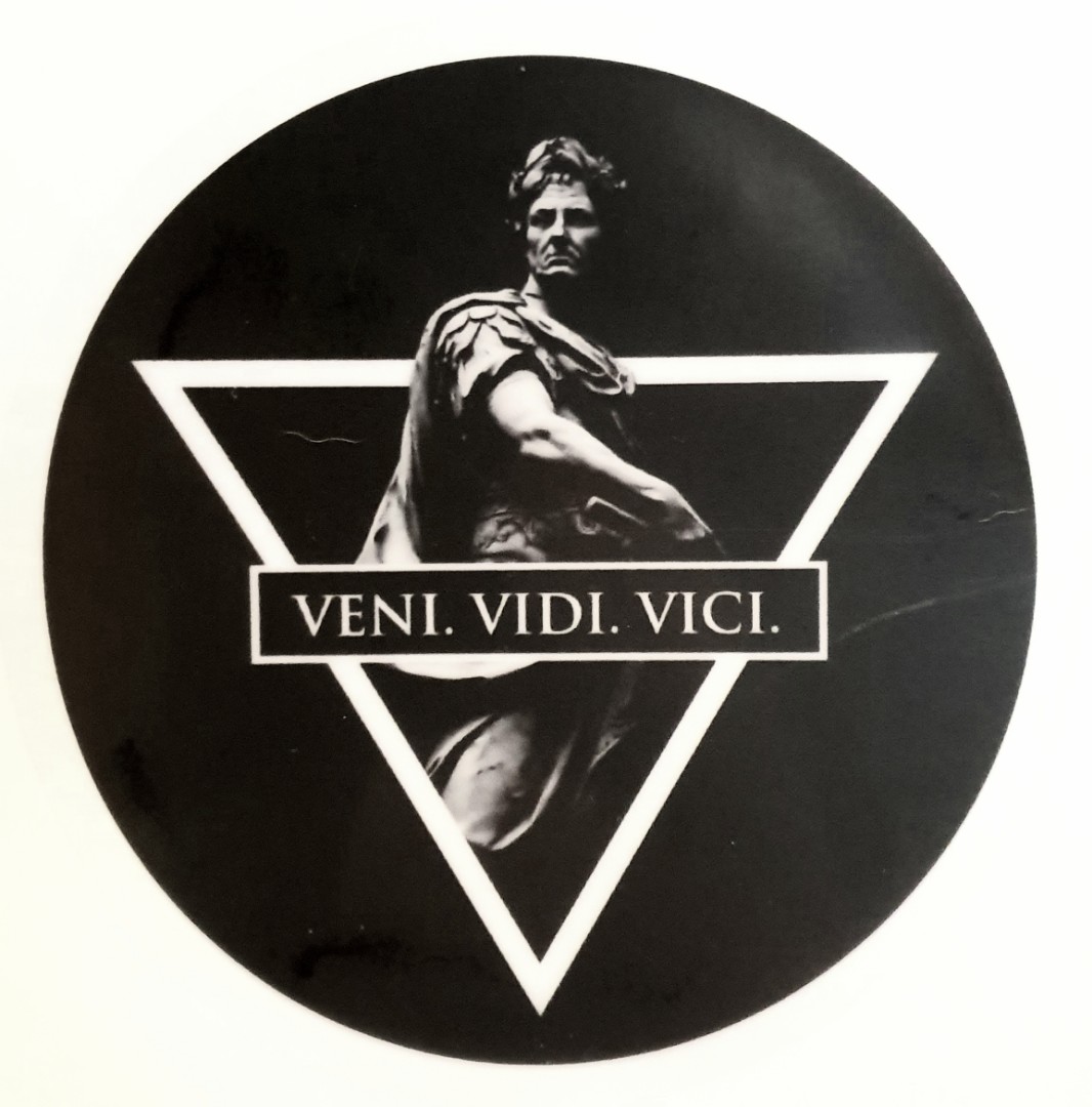 Veni Vidi Vici I Came I Saw I Conquered Decal, Hobbies & Toys, Stationery & Craft, Art & Prints ...