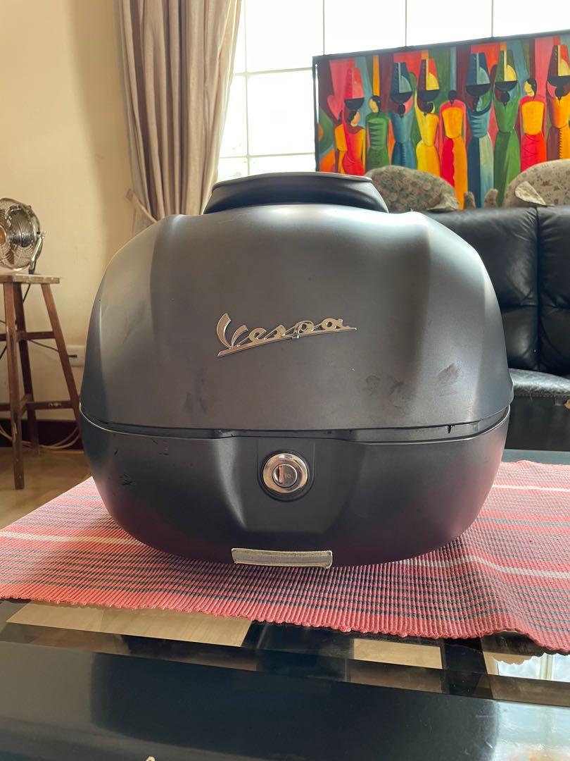 Vespa Authentic Helmet Box, Motorcycles, Motorcycle Accessories on ...