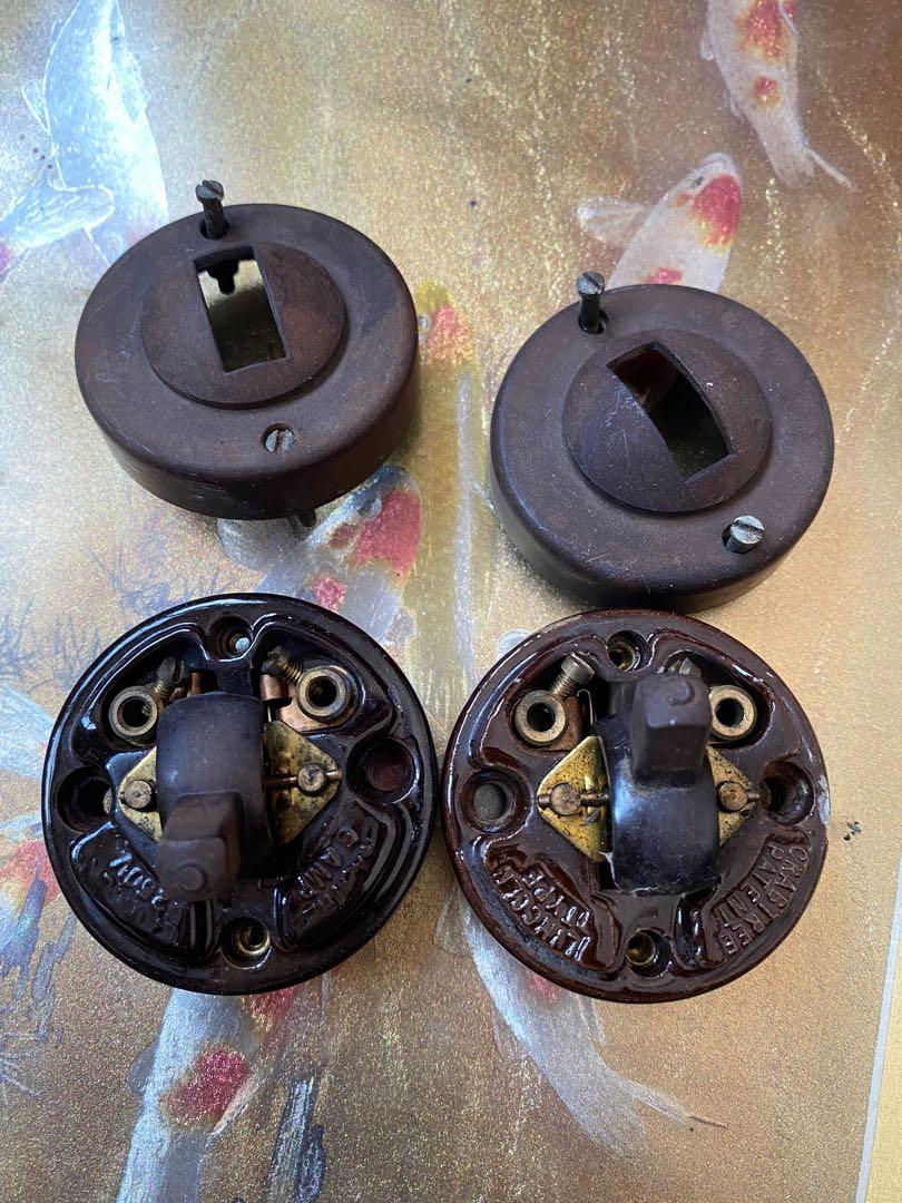 vintage toggle switch made in england, Hobbies & Toys, Collectibles ...