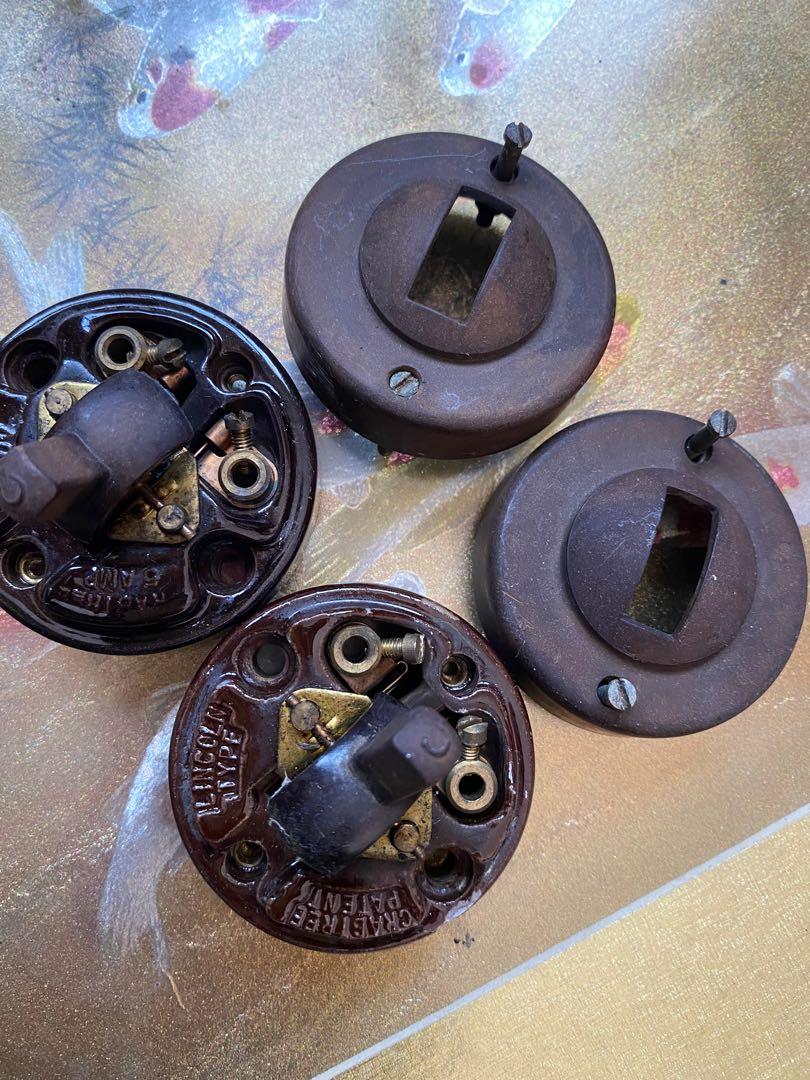 vintage toggle switch made in england, Hobbies & Toys, Collectibles ...