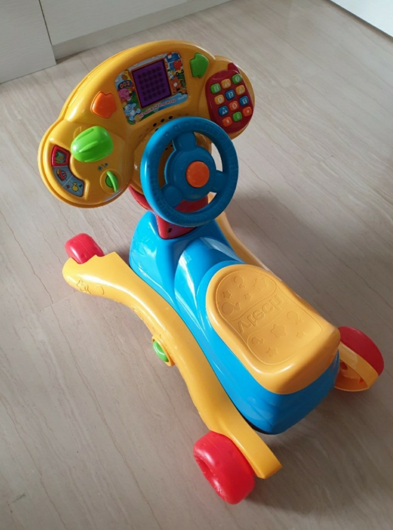 Vtech grow and go 2 in 1 ride on and rocker, Babies & Kids, Infant ...