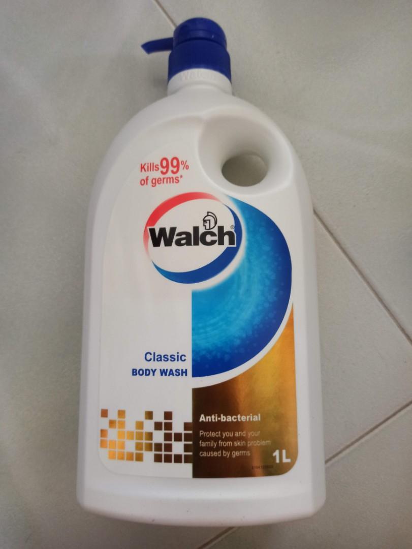 Walch Body Wash (Classic) 1L, Foaming Hand Wash & Hand Sanitizer ...