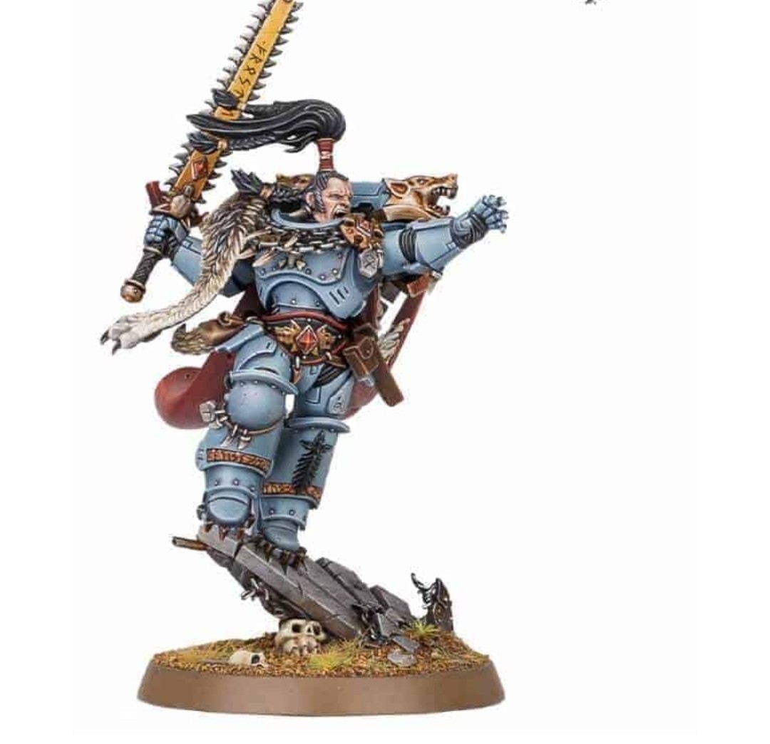 Warhammer 40k Ragnar Blackmane, Hobbies & Toys, Toys & Games on Carousell