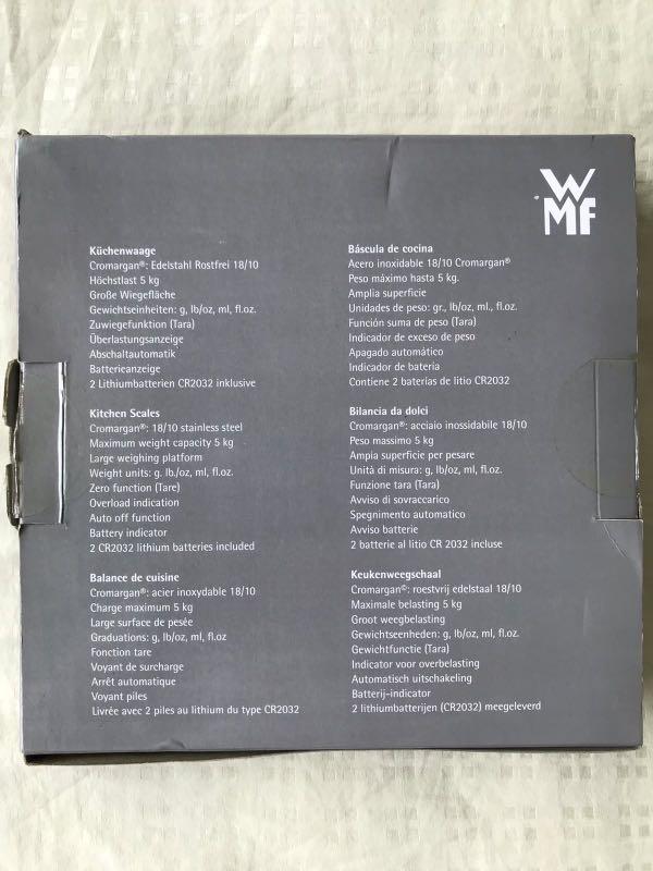 WMF kitchen scale, Furniture & Home Living, Kitchenware & Tableware ...