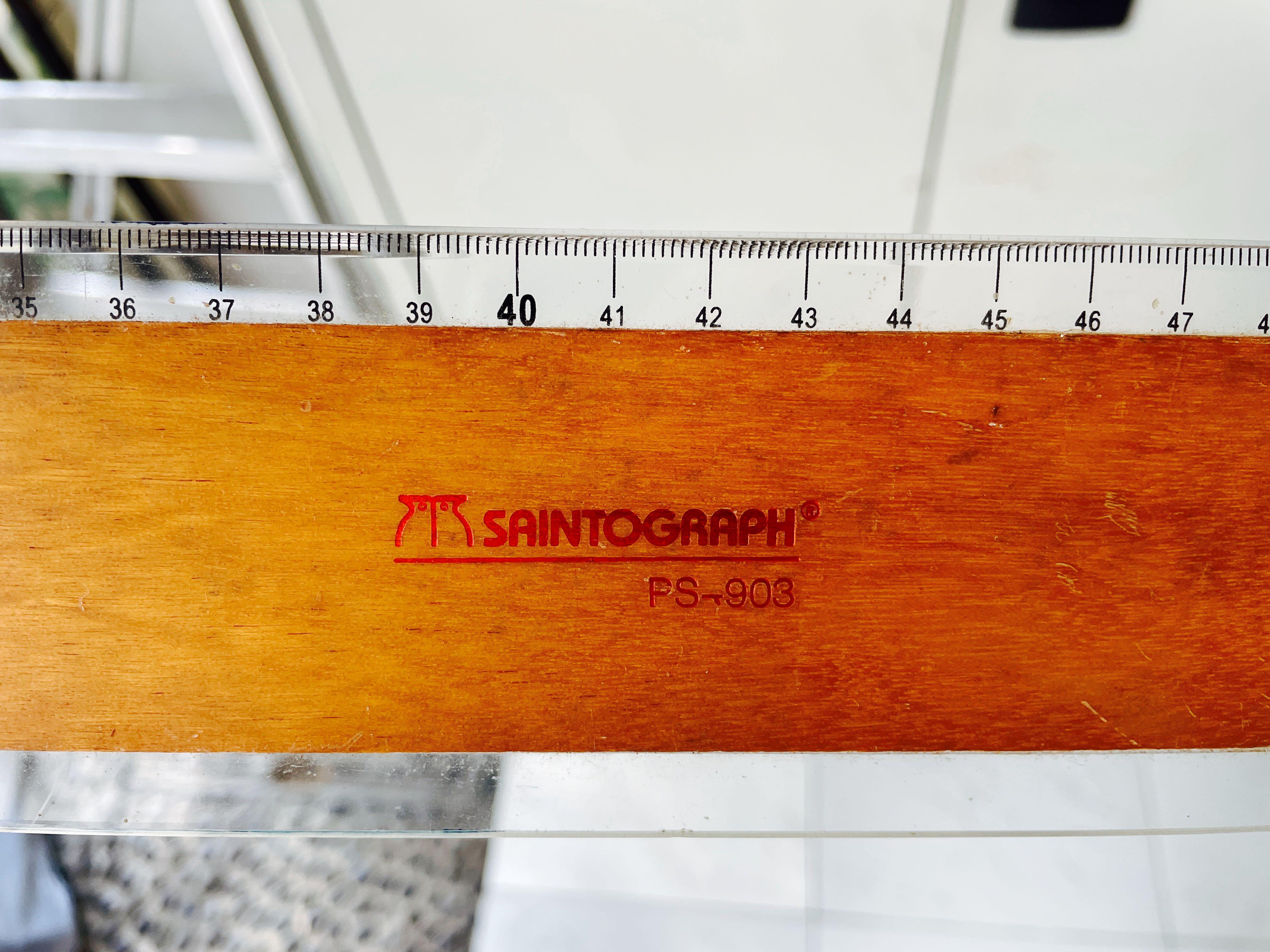 Wooden T-Square (Architecture drafting)), Hobbies & Toys, Stationery ...