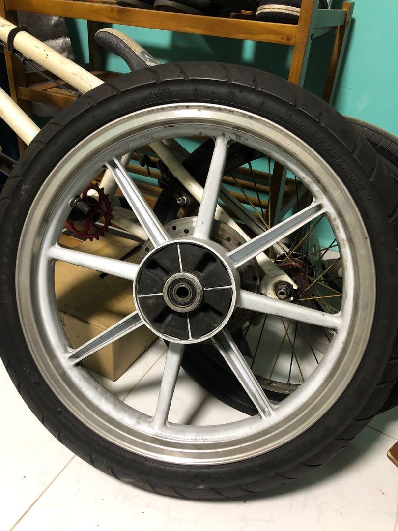 X1r 125z RCB rim full set, Motorcycles, Motorcycle Accessories on Carousell