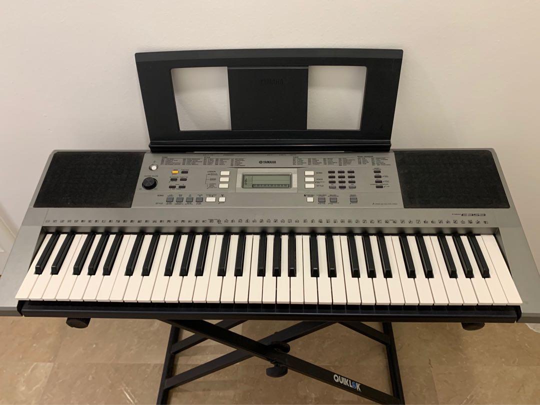 Yamaha Digital Keyboard PSR-E353, Hobbies & Toys, Music & Media, Musical Instruments on Carousell